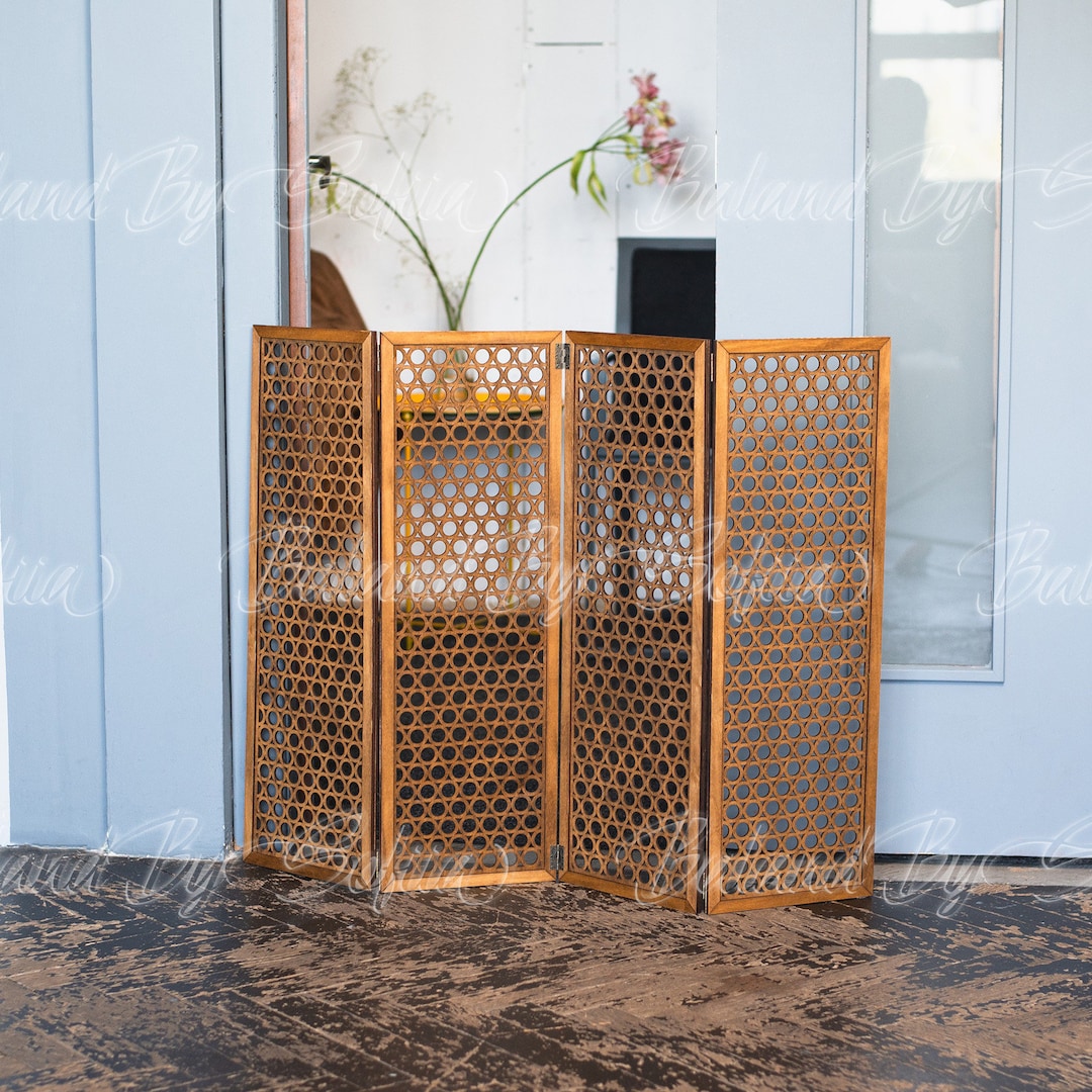 Deco Wooden Dog Gate, Freestanding Gate, Dog Fence Indoor, Dog Gate ...