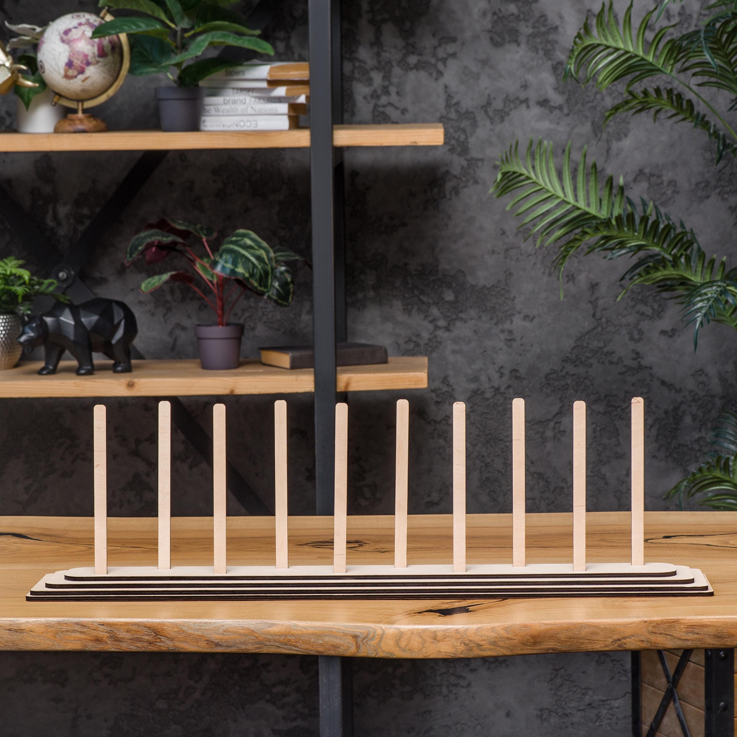 Wood Flute Stand, Flute Holder, Native Flute Display, Flute Rack, Flute ...