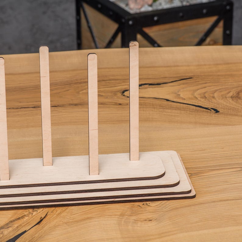 Wood Flute Stand, Flute Holder, Native Flute Display, Flute Rack, Flute ...