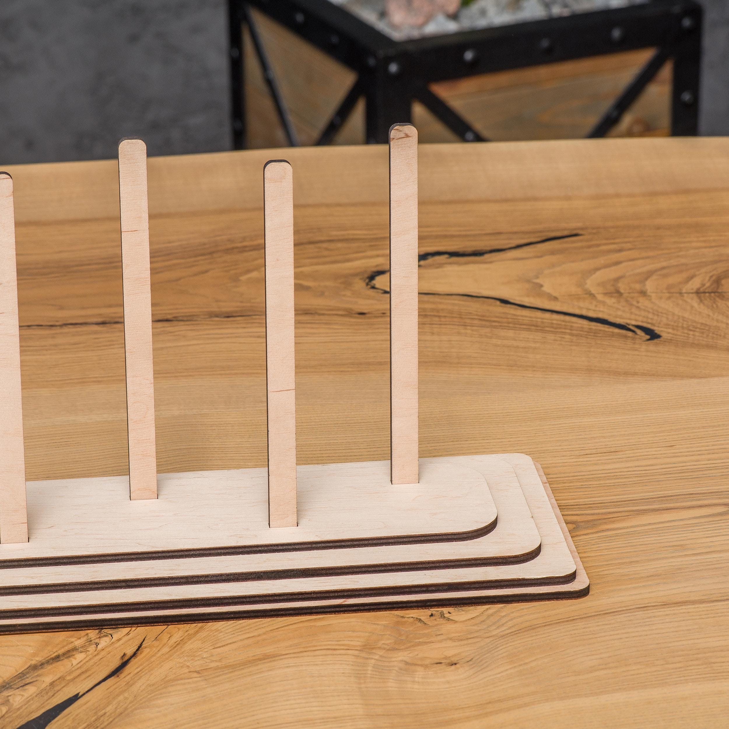 Wood Flute Stand, Flute Holder, Native Flute Display, Flute Rack, Flute ...