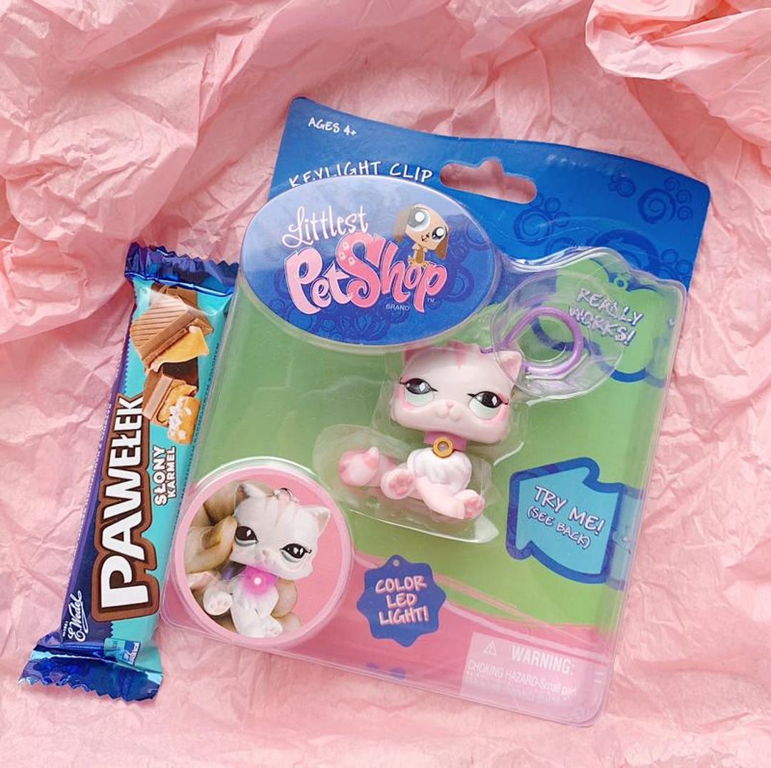 Littlest Pet Shop LPS NIB Rare Keylight Persian Cat 2006 - Etsy