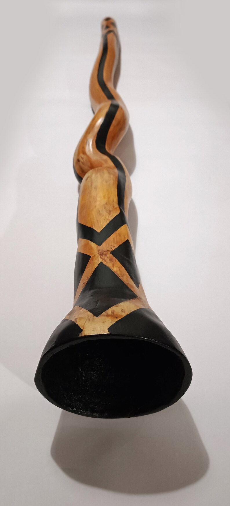 Didgeridoo De Agave Instrumento Musical Sopro Dark&raw Collection ...