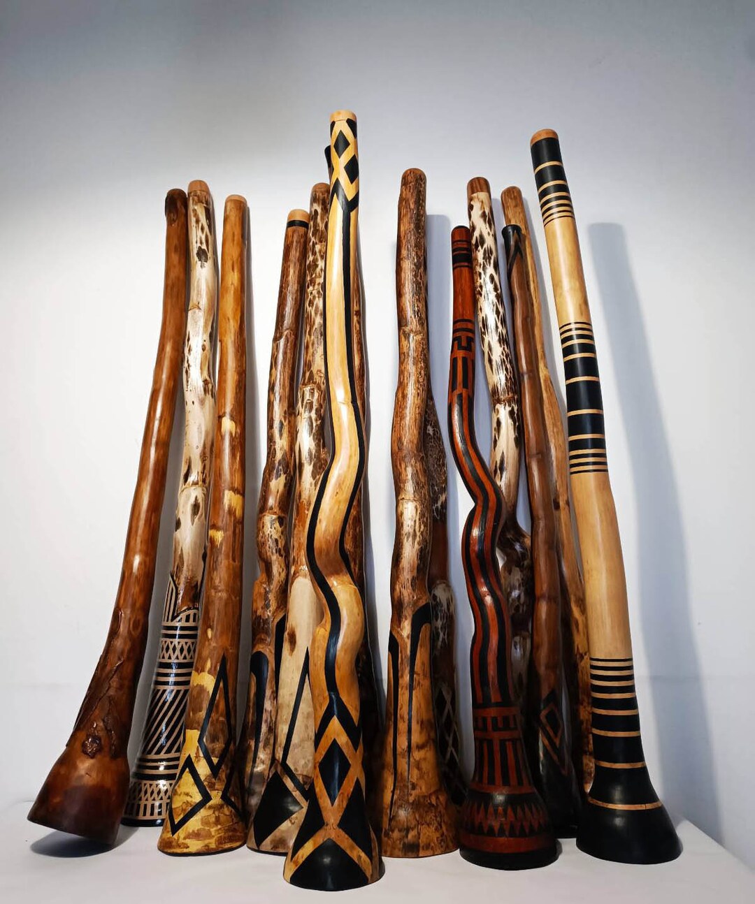 Didgeridoo De Agave - Instrumento Musical Sopro - Dark&raw Collection ...