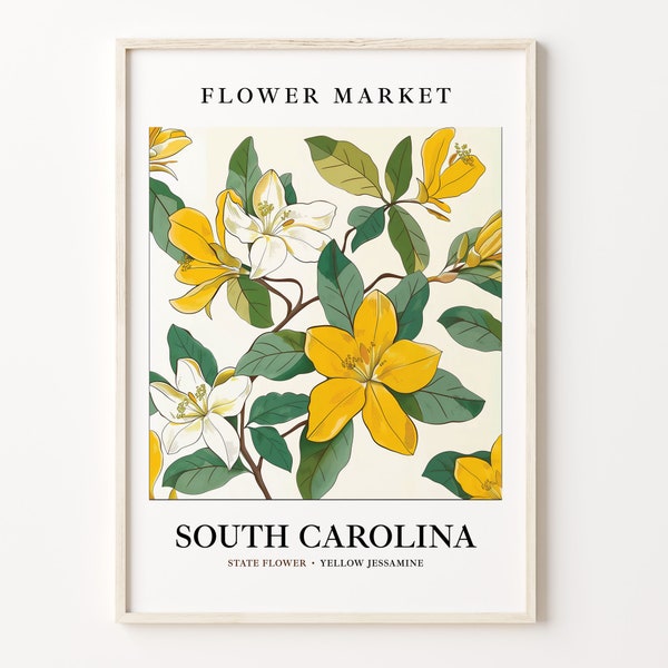 South Carolina Print - Etsy