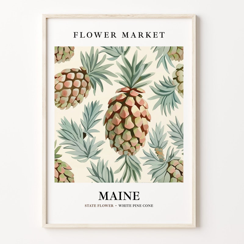 Maine Print - Etsy