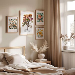 Kentucky State Tree Art Print, Tulip Tree Wall Art, State Symbol ...