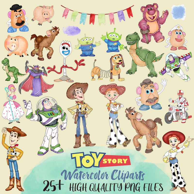 Slinky Toy Story Clip Art - Etsy