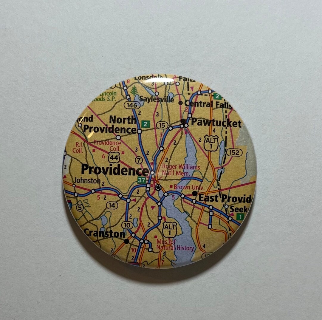 Providence Map - Etsy