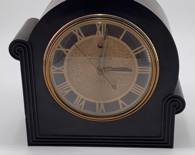Vtg Art Deco Bakelite GE Electric Clock W/strike Chime Model 6804 - Etsy