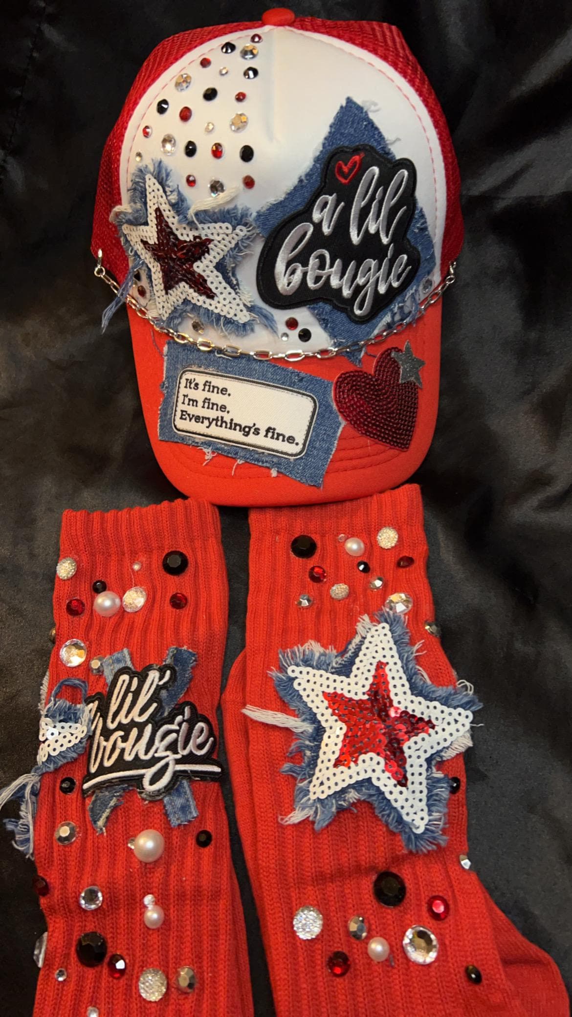 Junk Hat and Socks Set - Etsy