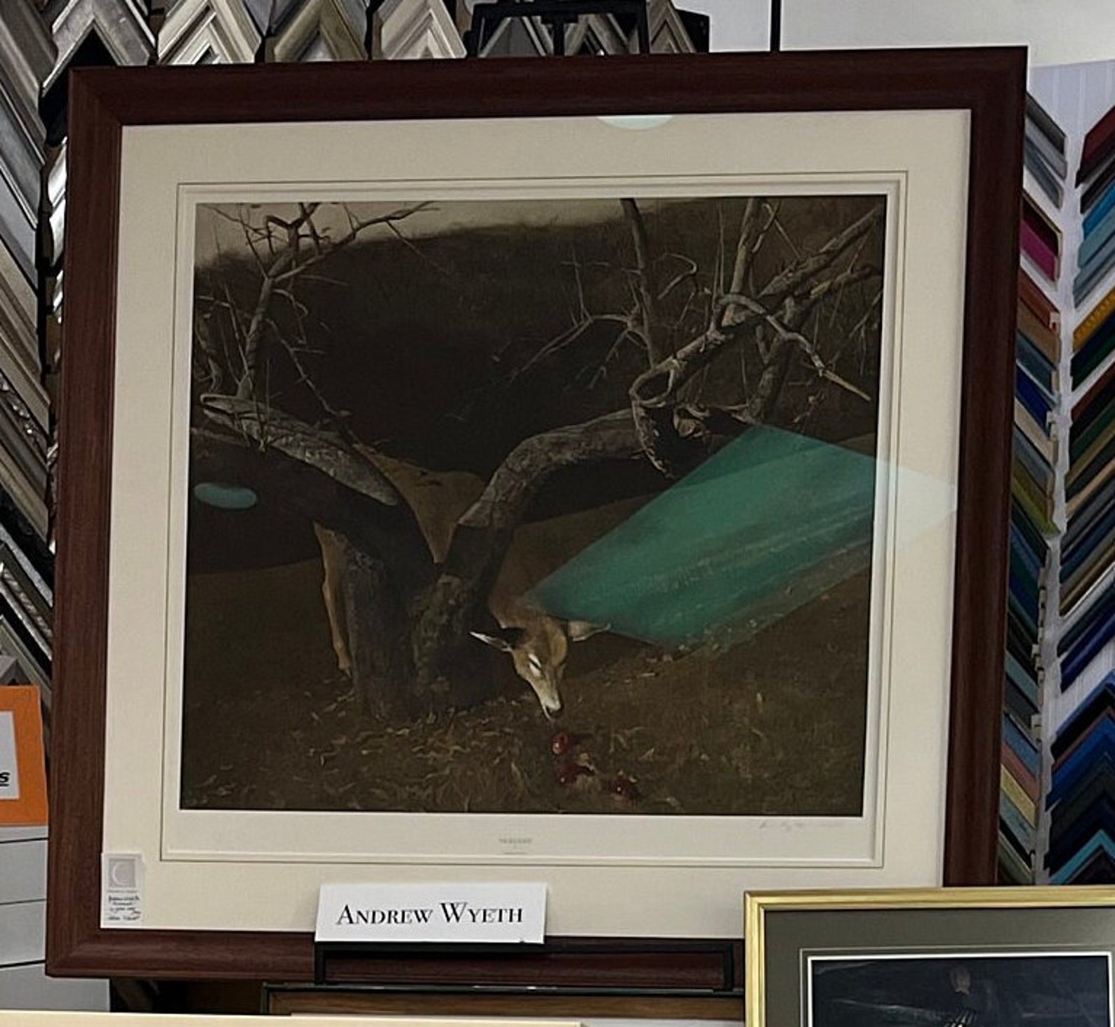 Original Vintage Andrew Wyeth “JACKLIGHT” - 1982 Hand Signed Limited ...