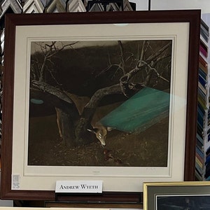 Original Vintage Andrew Wyeth “JACKLIGHT” - 1982 Hand Signed Limited ...