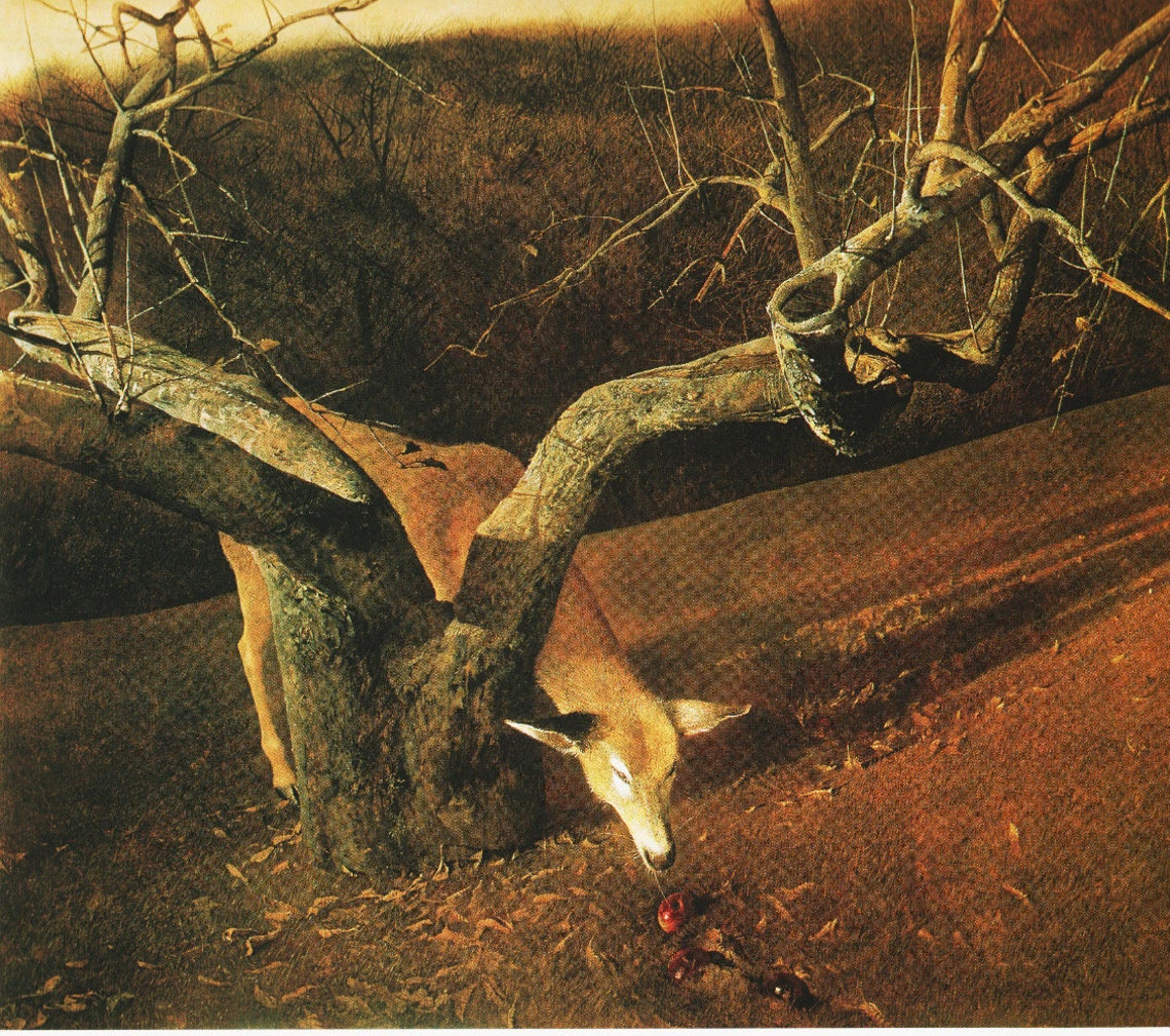 Original Vintage Andrew Wyeth “JACKLIGHT” - 1982 Hand Signed Limited ...