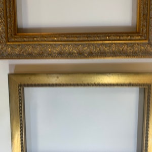 Set of 10 Mixed GOLD 5 X 7" Frames ONLY - Etsy