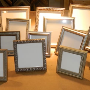 20 Small SILVER Frames for Wedding Party Favors Bridesmaids Gifts ...
