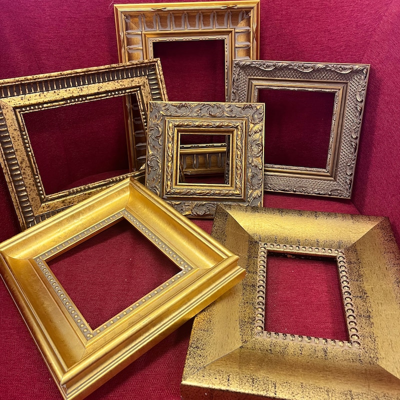 Ornate Gold Frames - Etsy