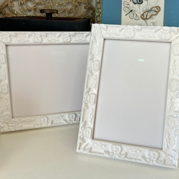 White Picture Frames - Etsy