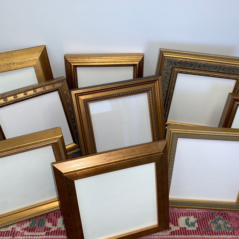 Gold Frame Set - Etsy