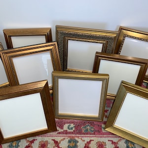 Set of 12 GOLD WEDDING Table Frames - Party Favor - Photo Frame - Etsy