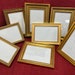 Set of 11 Mixed Gold Frames for Large Wall - Etsy