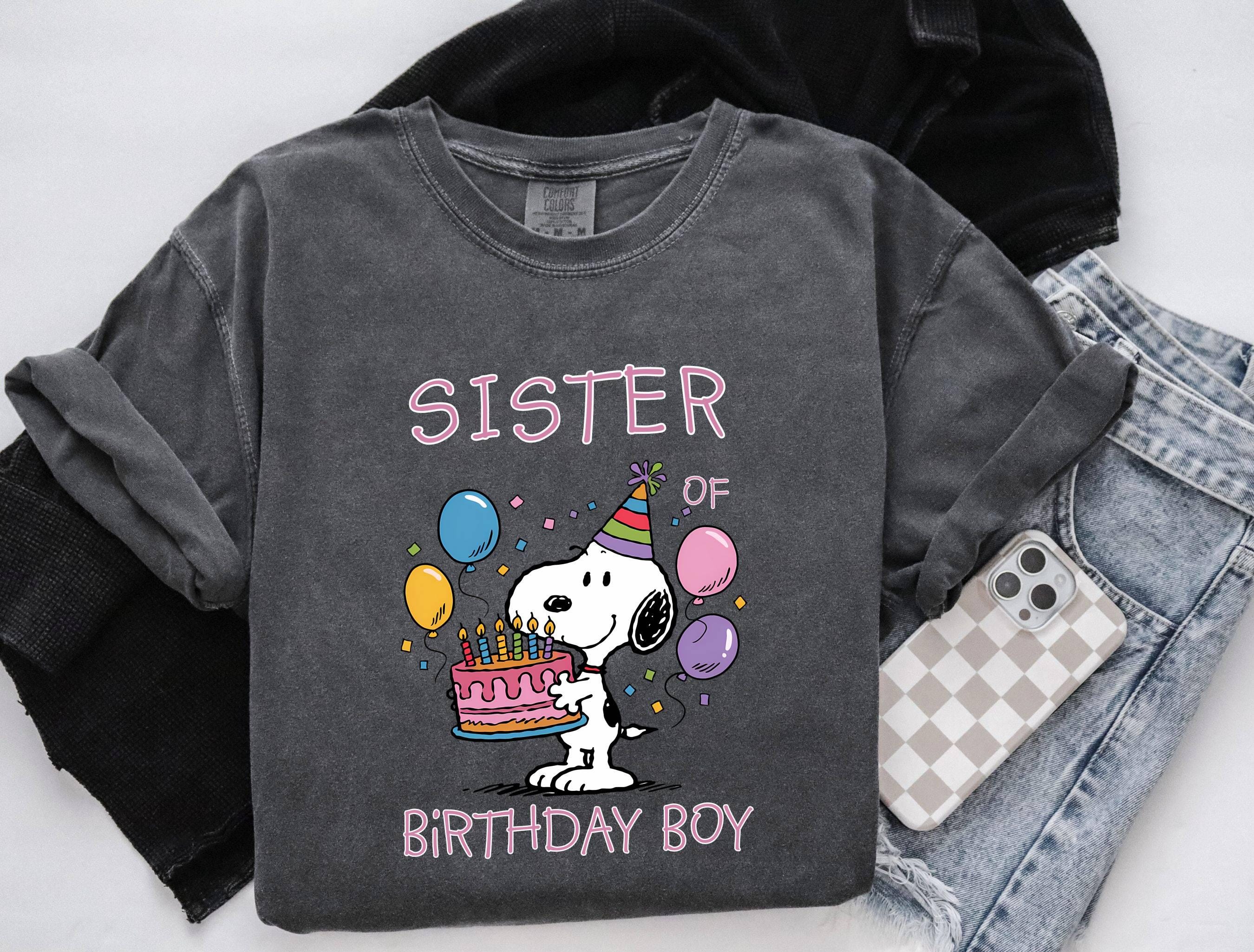 Snoopy Birthday Shirt, Birthday Snoopy Birthday Shirts, Super Custom ...