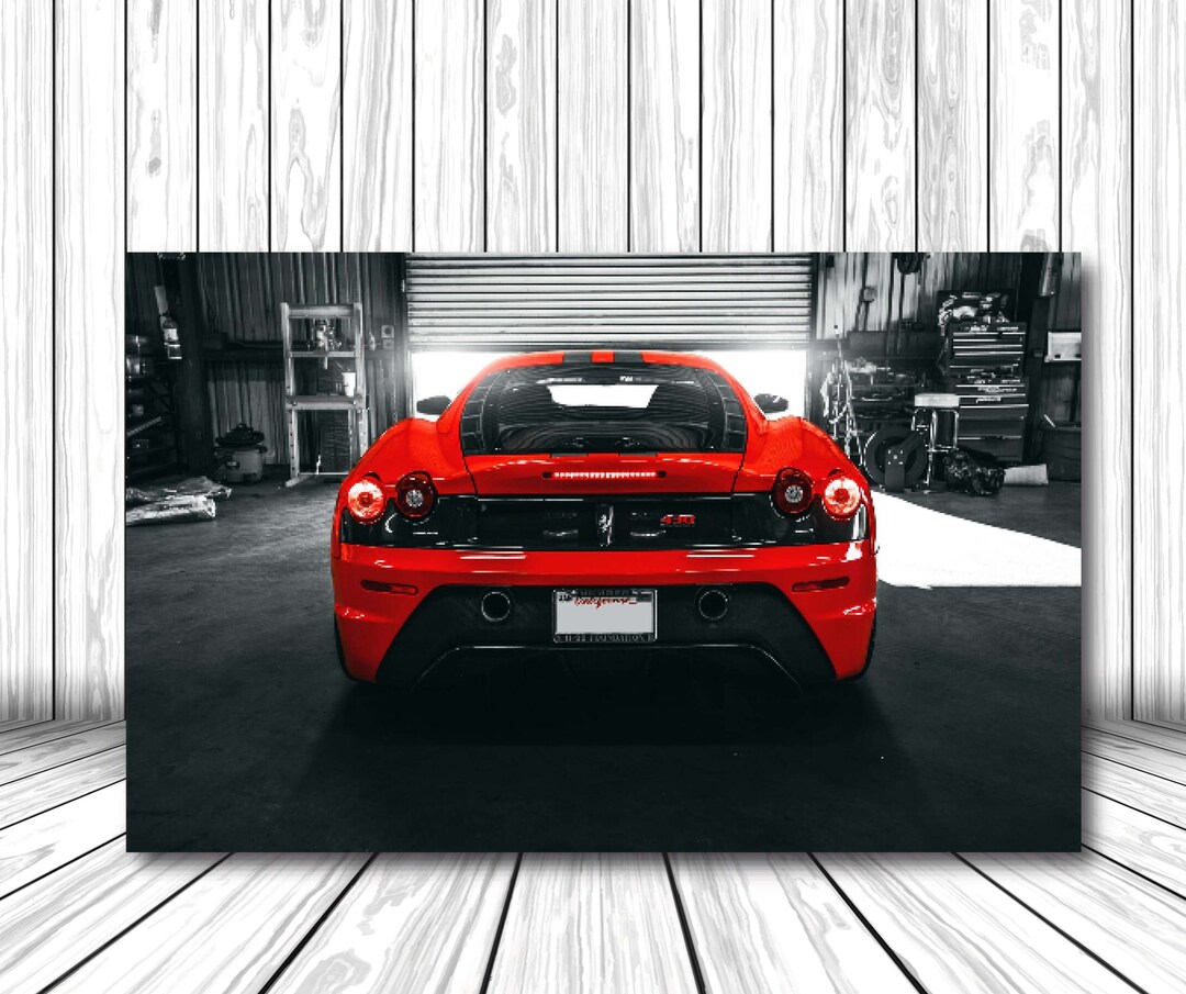 Ferrari F430 Rear Face Painting - Etsy