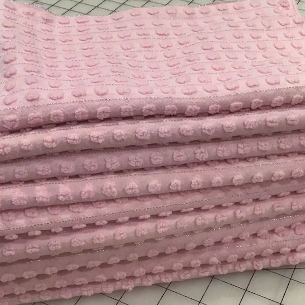 Pink Chenille Pillow - Etsy