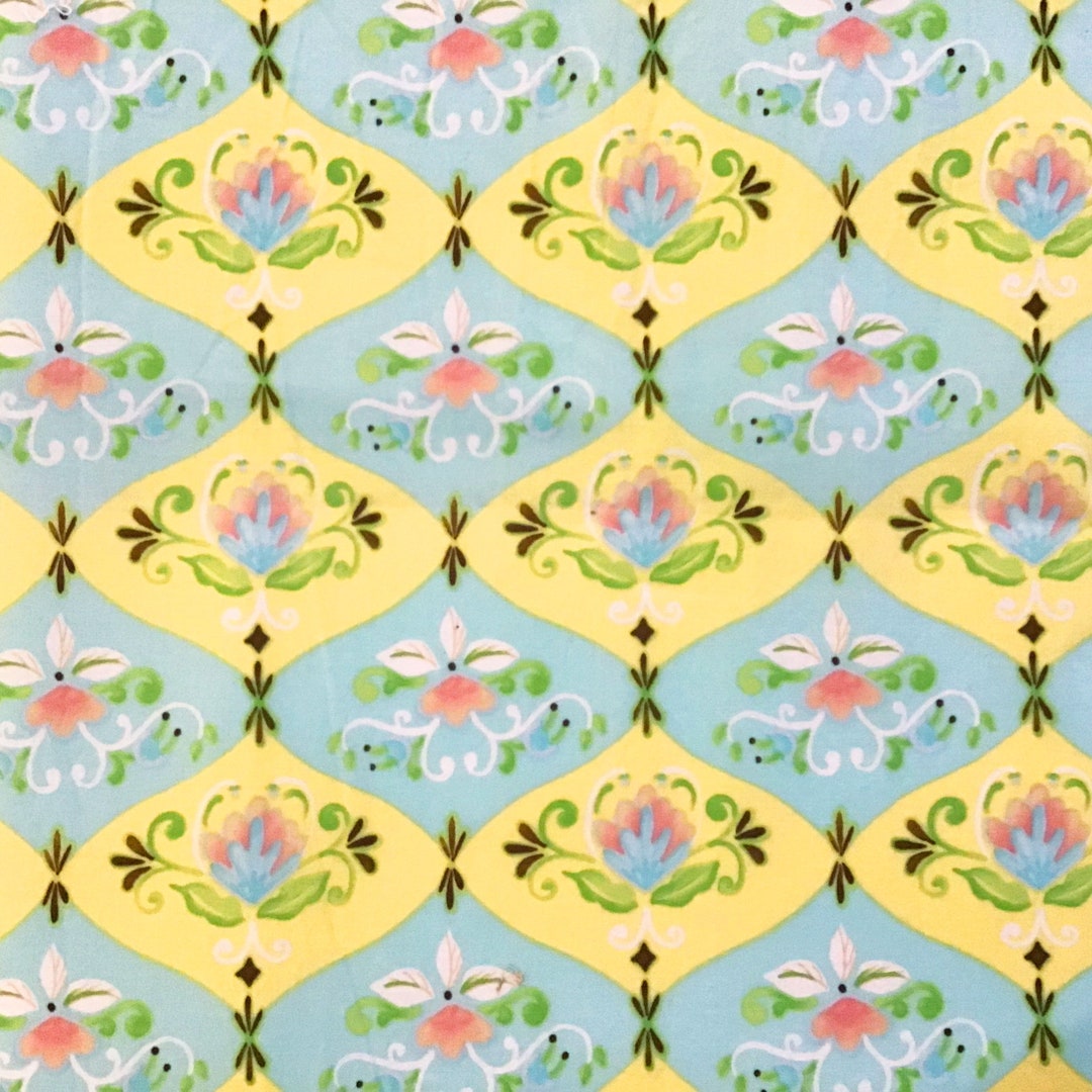 Rose Diamond Dena Designs Cotton Print OOP - Etsy