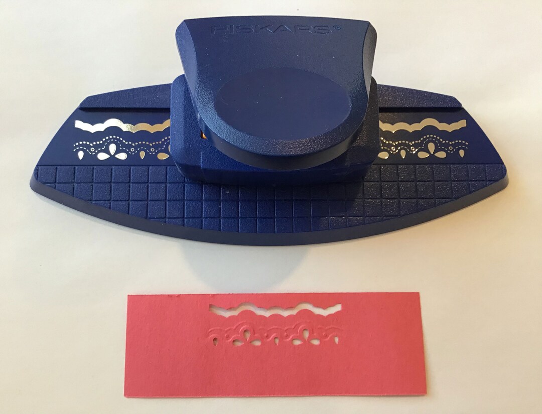 Fiskars Embossing Edge Paper Punch Eyelet Lace - Etsy