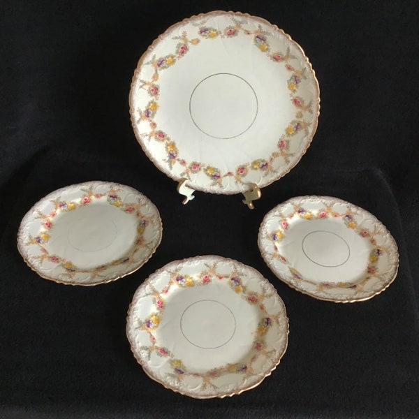 Antique English China Plates - Etsy
