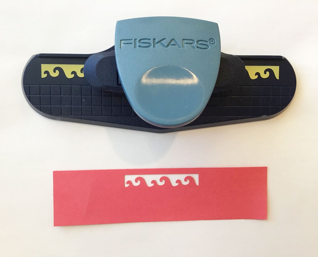 Fiskars Border Paper Punch Wave Design - Etsy