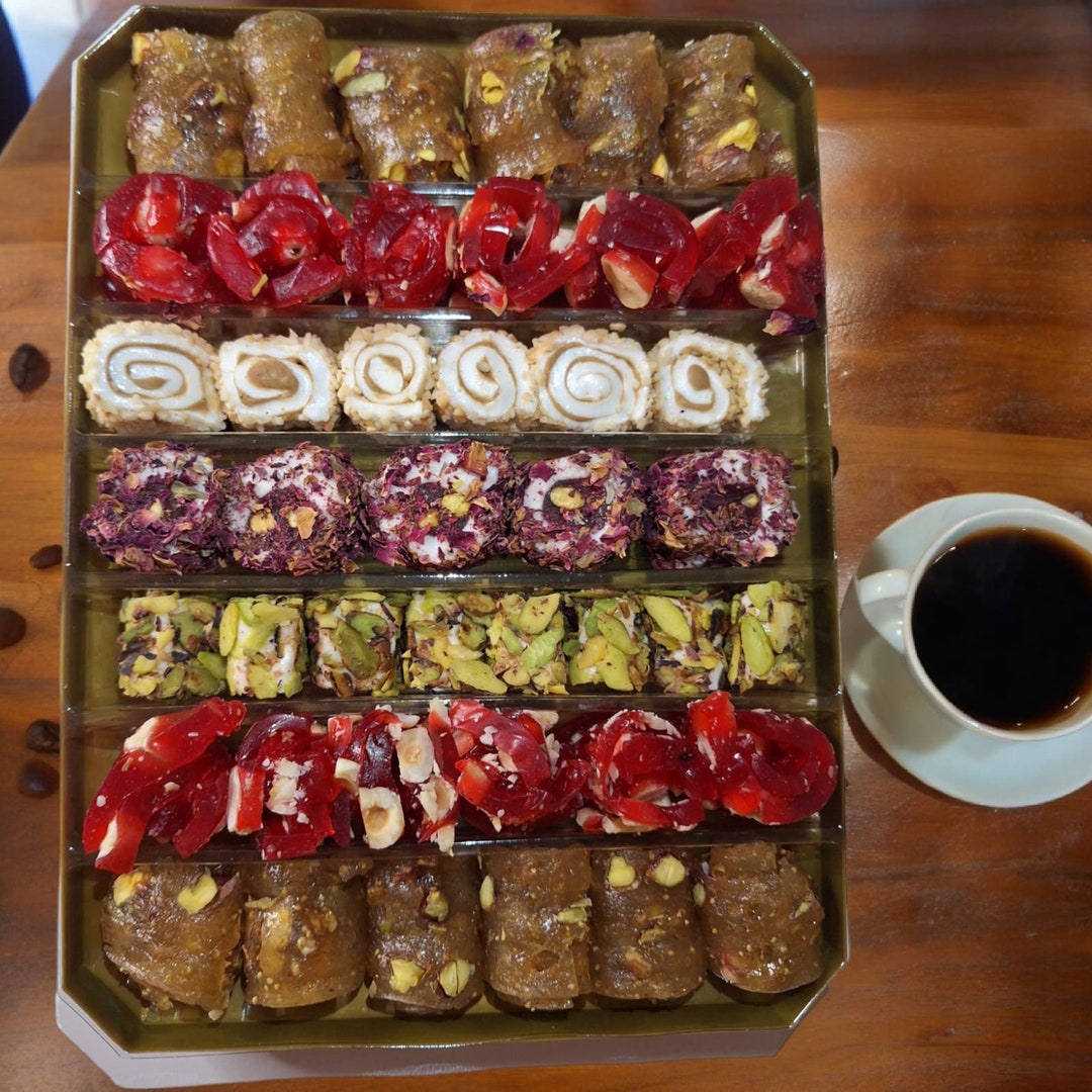 Mixed Turkish Delight ,traditional Taste and Special Mixes,7 Assorted ...