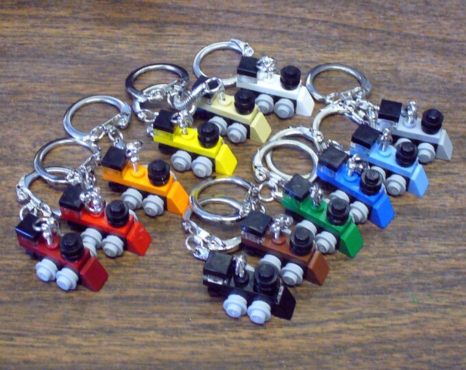Lot of 12 Mini LEGO Train Engine Key Chains - Etsy