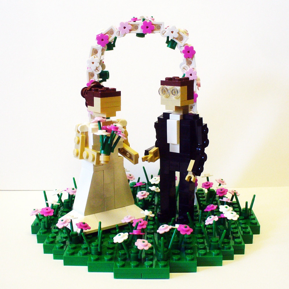 Lego Wedding Cake Topper
