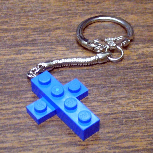 Cross Key Chain - Etsy