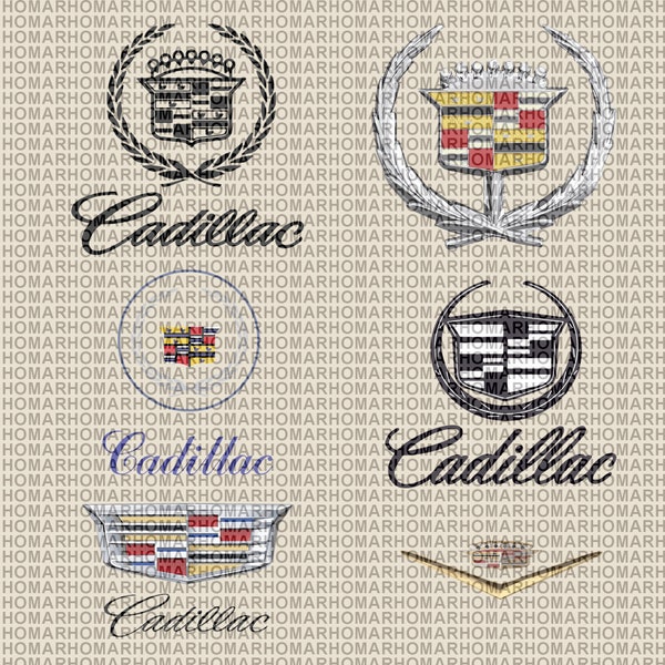Cadillac Logo Svg - Etsy
