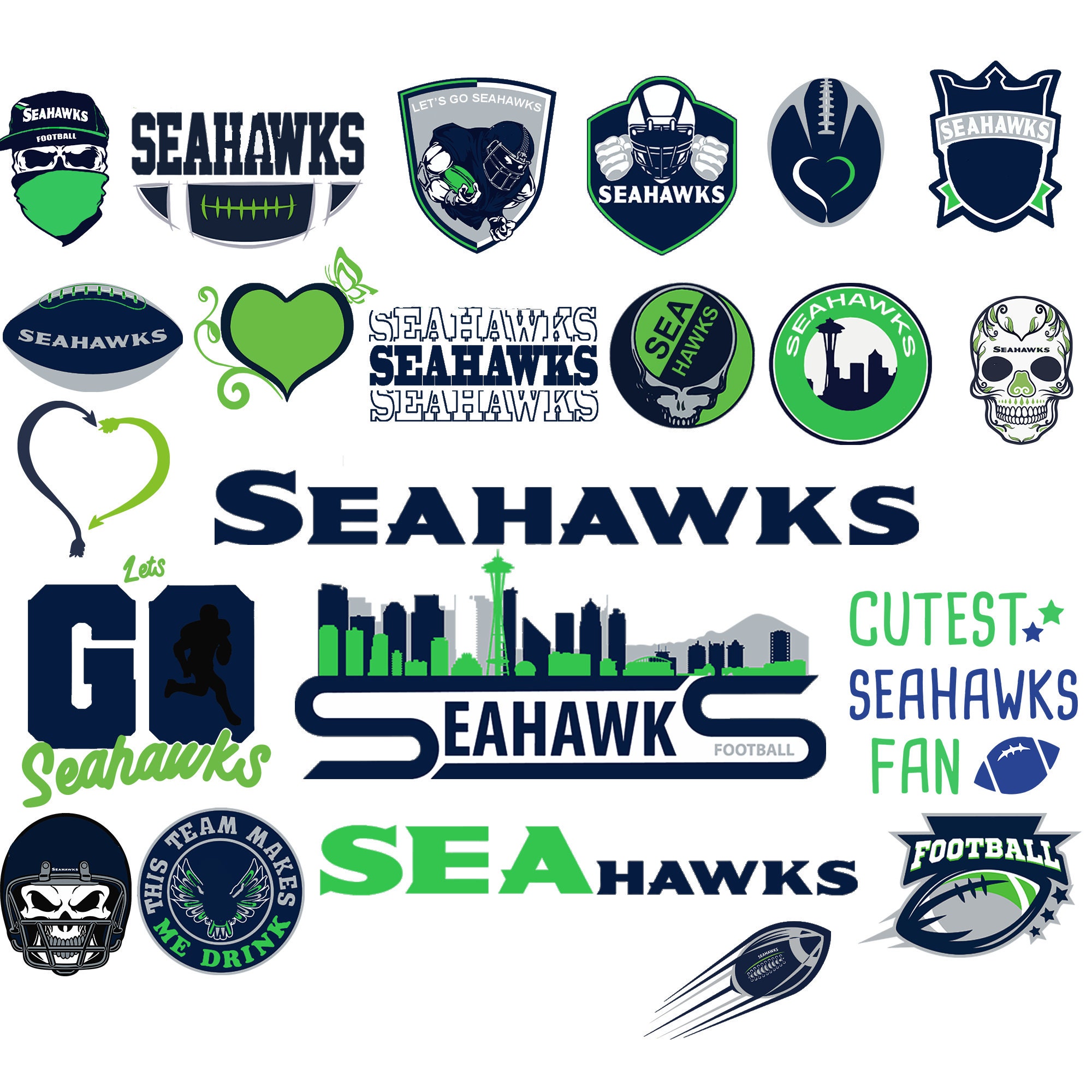 25+file,seahawks Svg,seahawks Png,seahawks Bundle,logo I Cup, Tshirt ...
