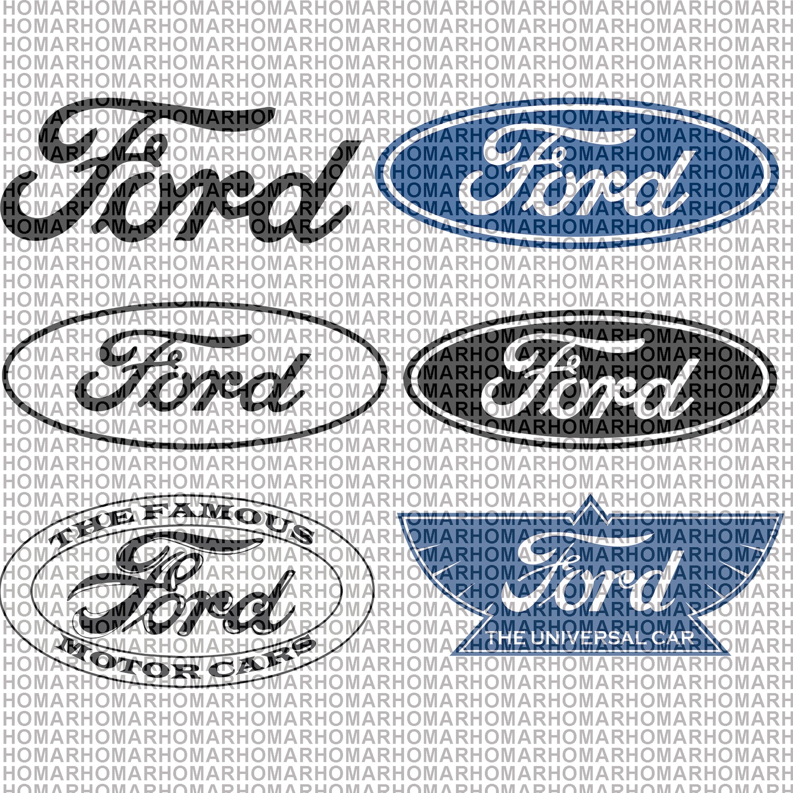 Ford Bundle,ford Svg,ford Png,ford Pdf,ford Cricut,ford Clipart,layered ...