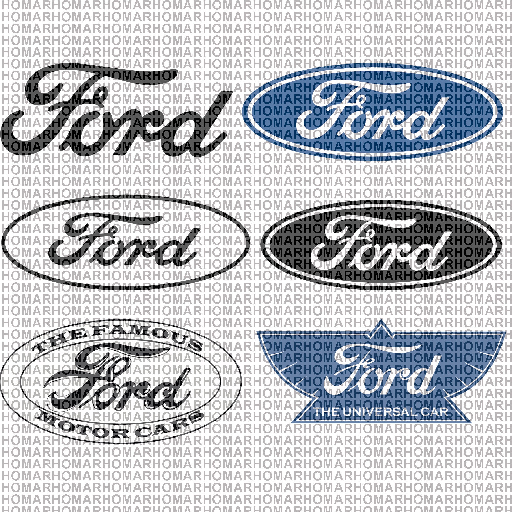Ford Motor Company Logo Font