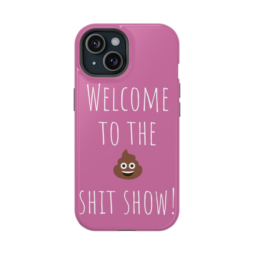 Welcome to the poop Emoji Shot Show Magnetic Tough Cases - Etsy