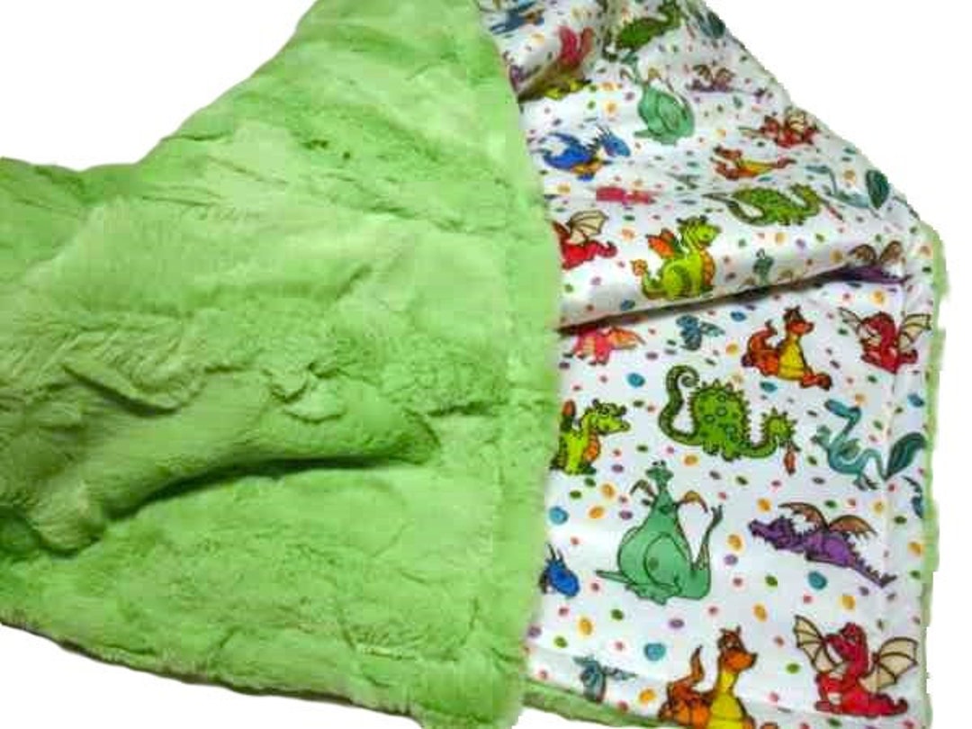Dragon Blanket, Personalized Baby Blanket, Baby Dragon Gift, Toddler ...