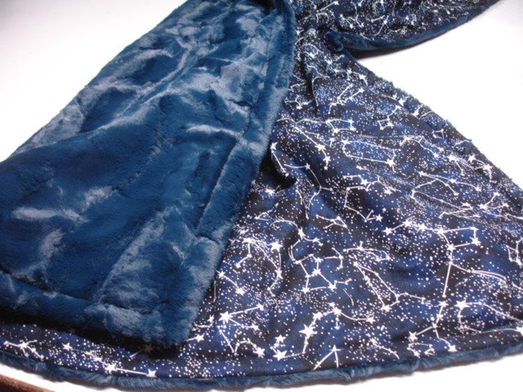Constellations Blanket Glow in the Dark Personalized Baby Toddler Child ...