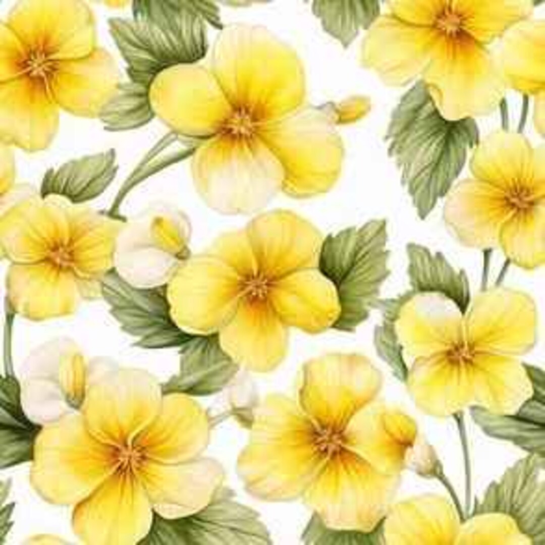 Primrose Baby Blanket, Yellow Floral Nursery Decor, Gift for Baby Girl ...