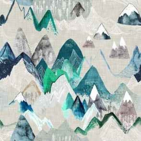 Mountain Quilt Panel - Etsy