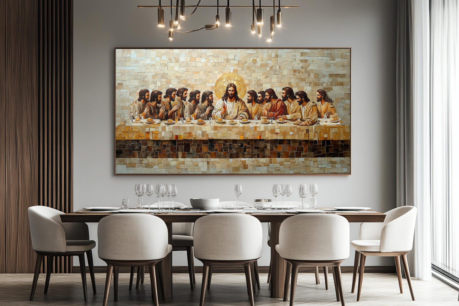 The Last Supper Image, Bible Art, LDS Digital Art,digital Prints ...