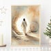 Jesus Christ Resurrection Watercolor Print: Tomb Scene (digital ...