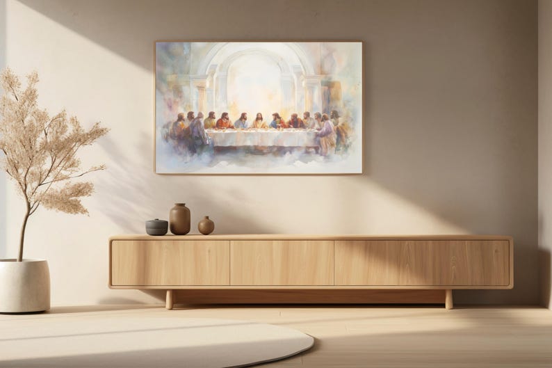 The Last Supper ,last Supper Art Digital, Bible Art, LDS Digital Art ...