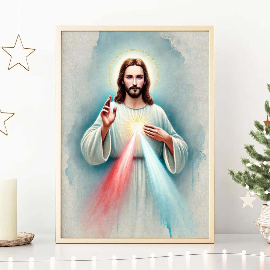 Image of Divine Mercy,lds Digital Art,digital Prints, Digital Download ...
