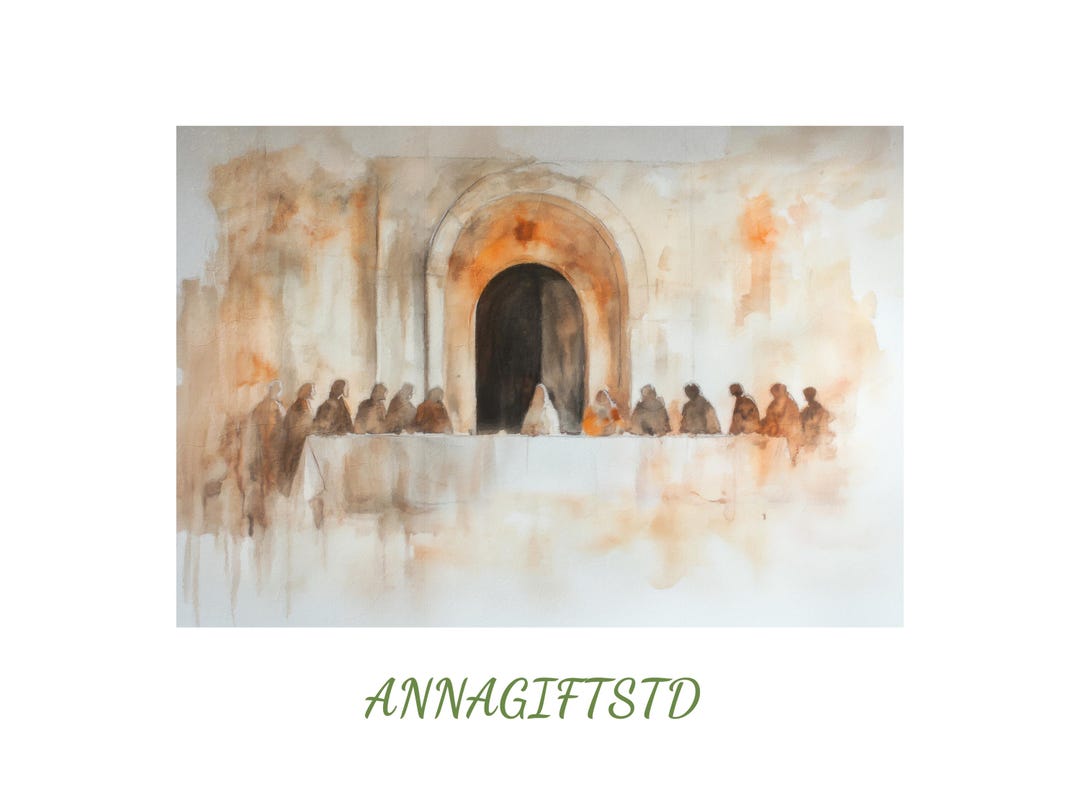 The Last Supper ,last Supper Art Digital, Bible Art, LDS Digital Art ...