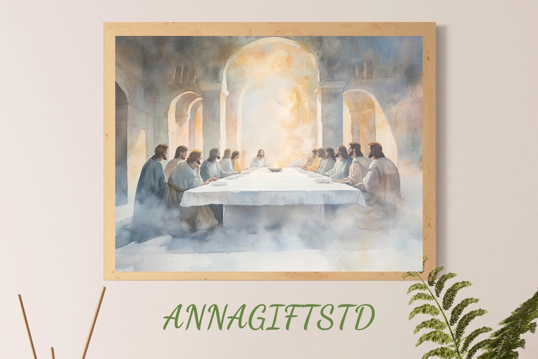 The Last Supper ,last Supper Art Digital, Bible Art, LDS Digital Art ...